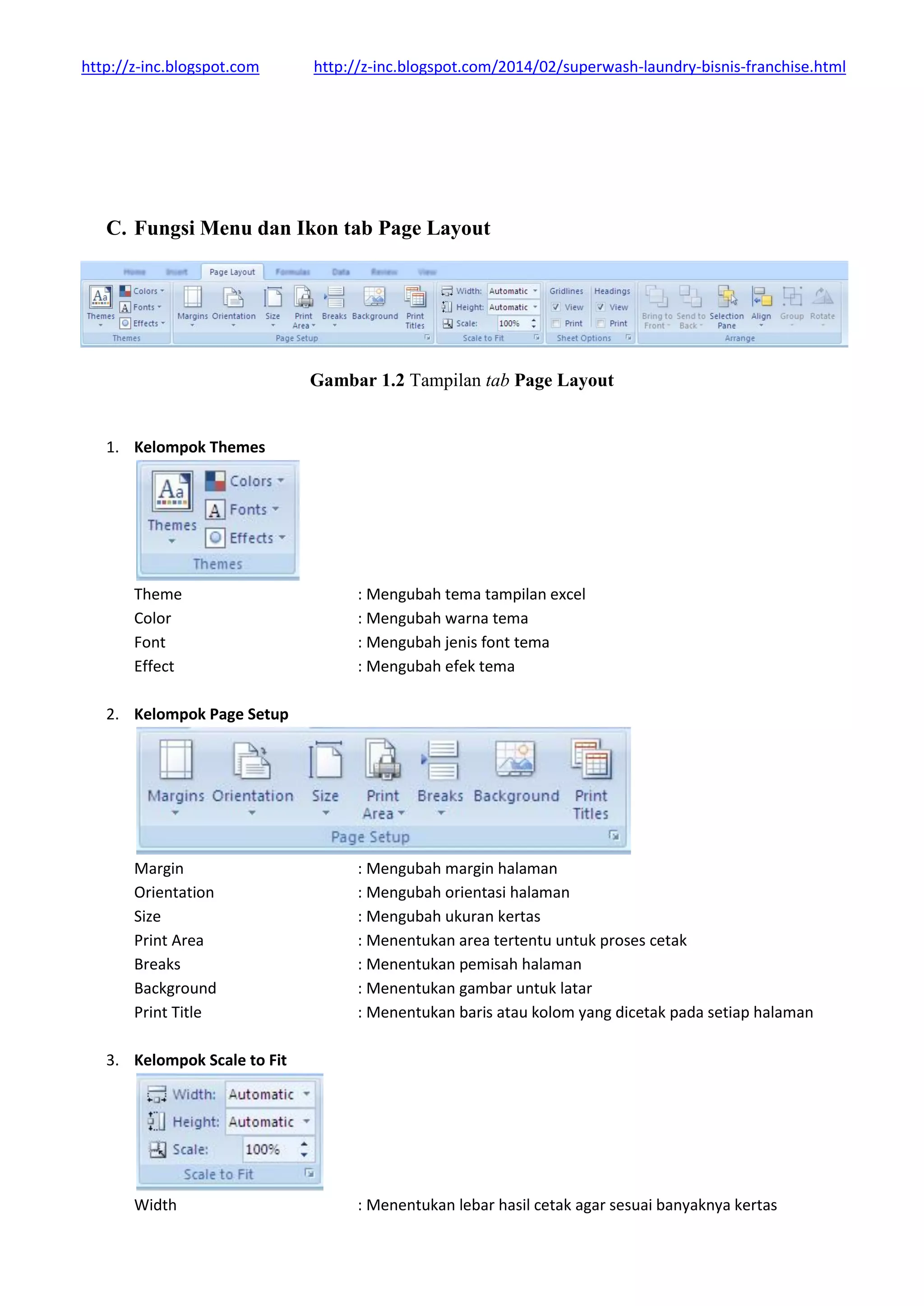 Fungsi Menu Dan Icon Pada Microsoft Excel 2007 Pdf