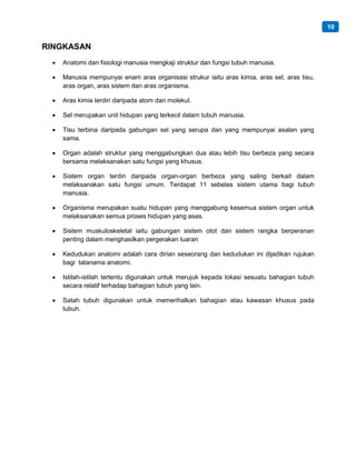 Fungsi muskuloskeletal dan pergerakan manusia | PDF