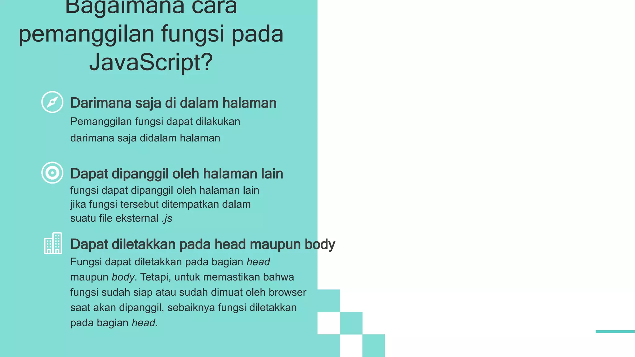 Fungsi pada java script | PPTX