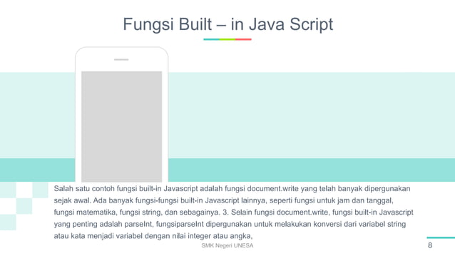 Fungsi pada java script | PPT