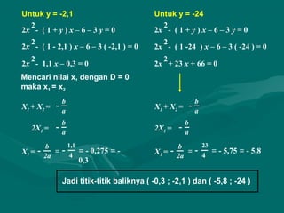 Fungsi pecah fungsi rasional | PPT