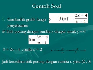 Fungsi pecah fungsi rasional | PPT