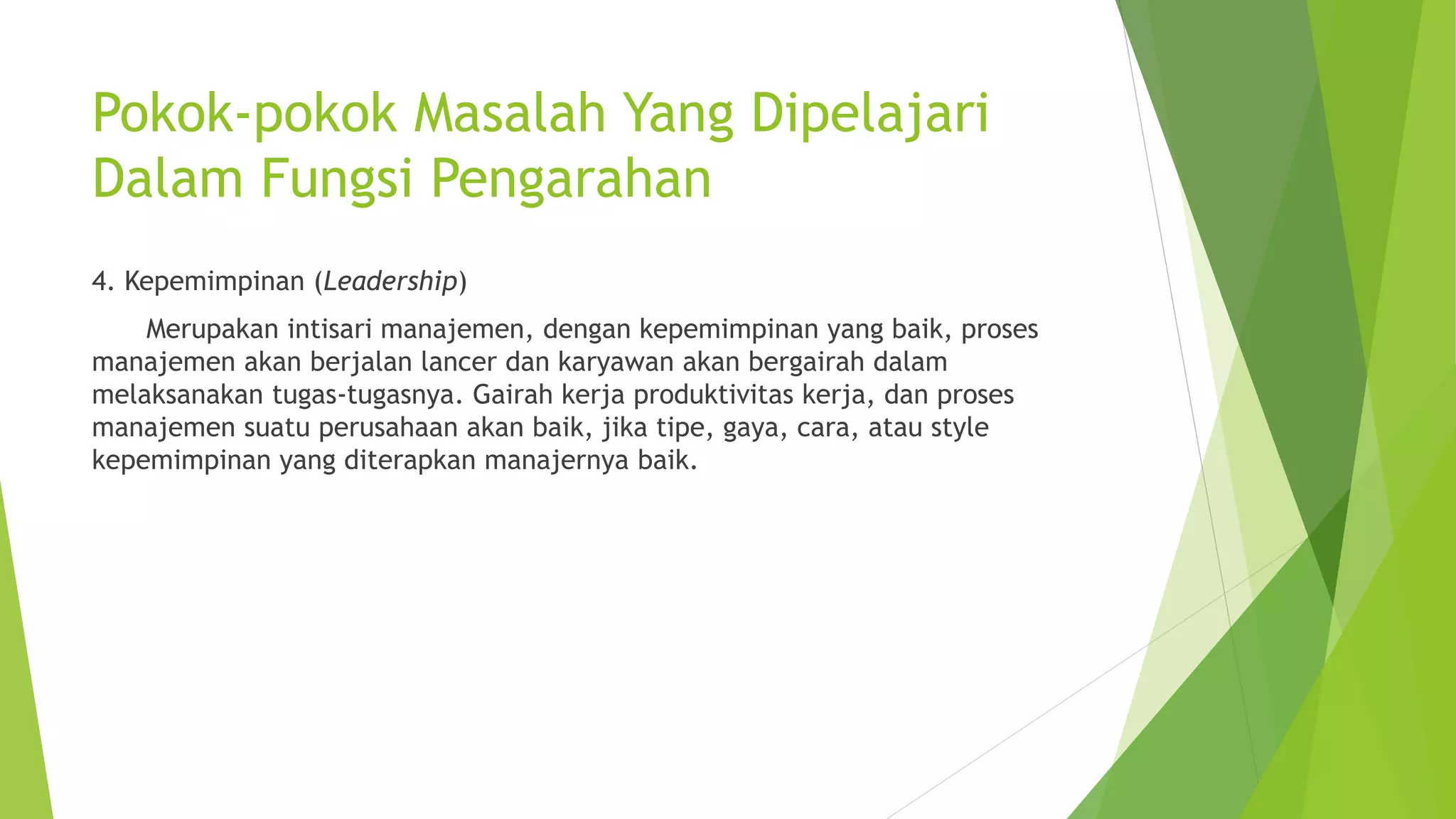 Fungsi pengarahan | PPTX