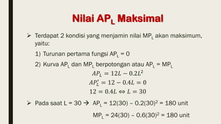 Fungsi Produksi I - Contoh Soal dan Solusi.pdf