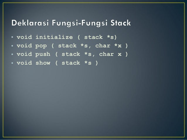 Fungsi rekursif, queue, stack