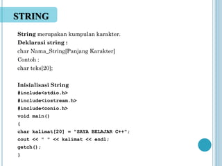 Fungsi string | PPTX