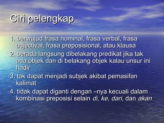 Fungsi subjek | PPT