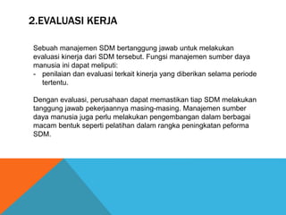 Fungsi Sumber Daya Manusia dalam Bisnis | PPTX