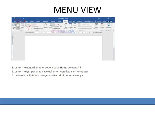Fungsi Tools dan Menu di Microsoft Word Yang.pptx