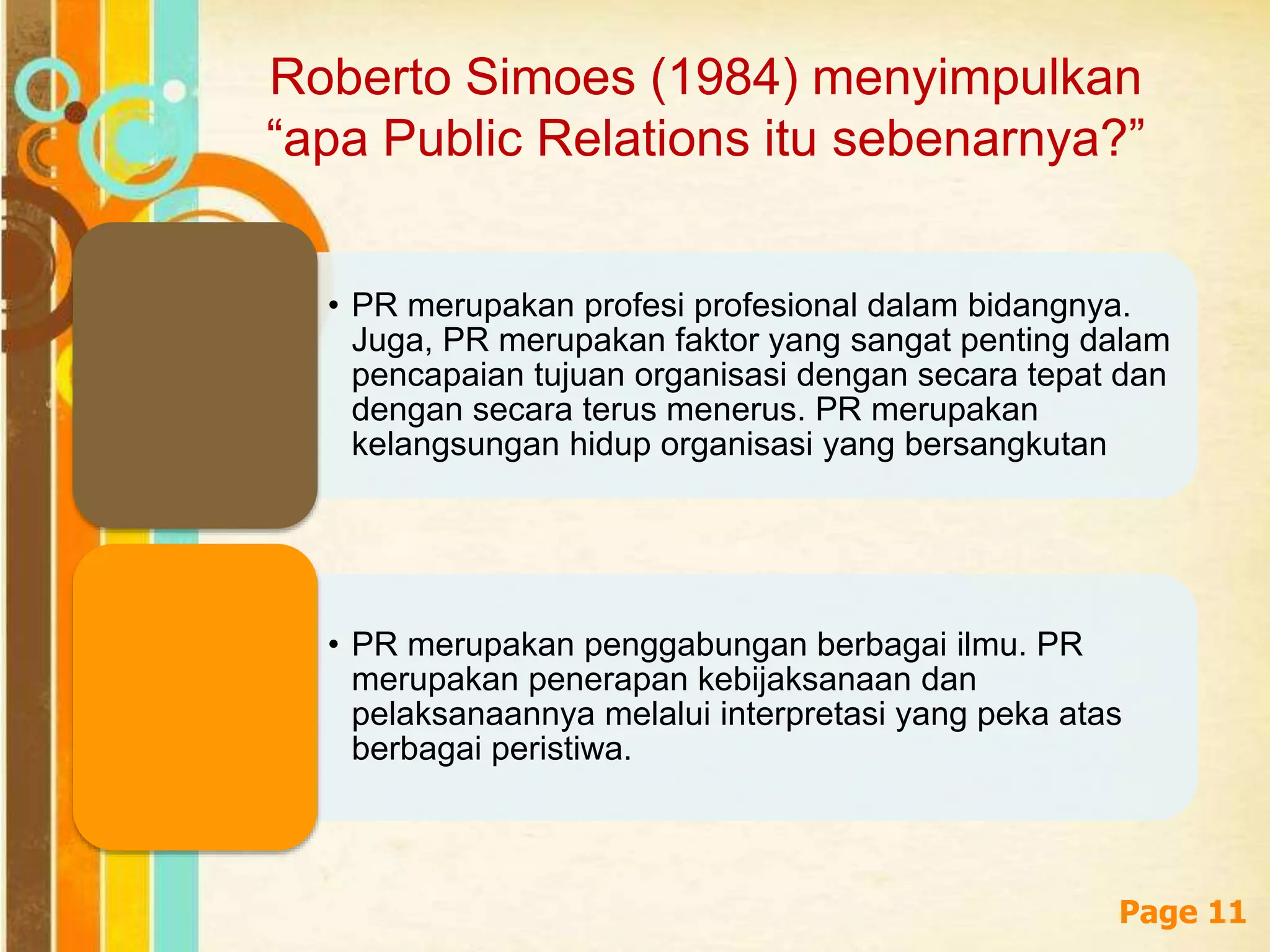 Fungsi, tugas dan tujuan public relation | PPT Fungsi, tugas dan tujuan public relation | PPT