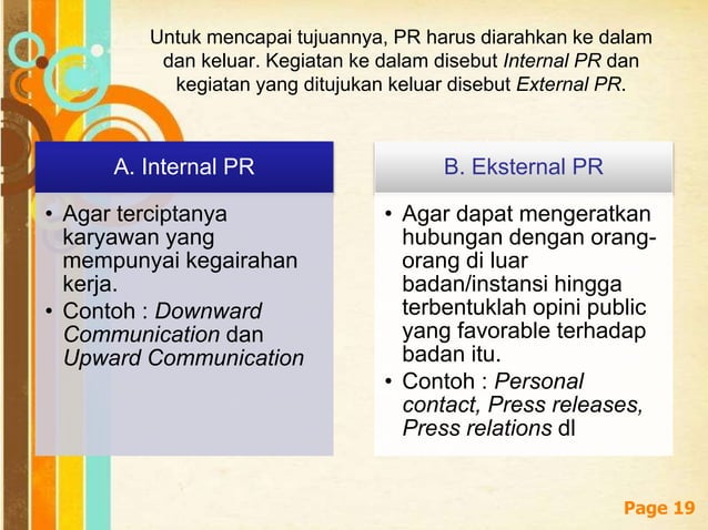 Fungsi, tugas dan tujuan public relation | PPT Fungsi, tugas dan tujuan public relation | PPT