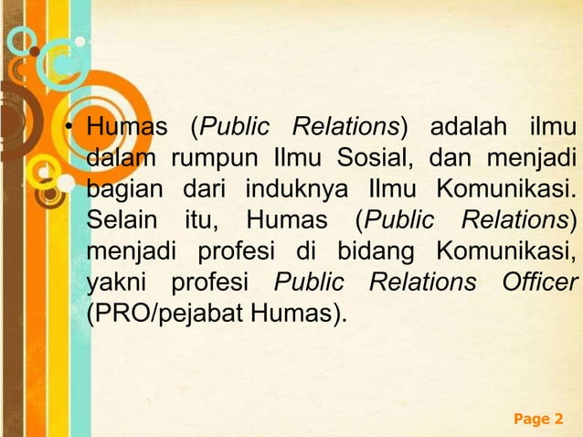 Fungsi, tugas dan tujuan public relation | PPT Fungsi, tugas dan tujuan public relation | PPT