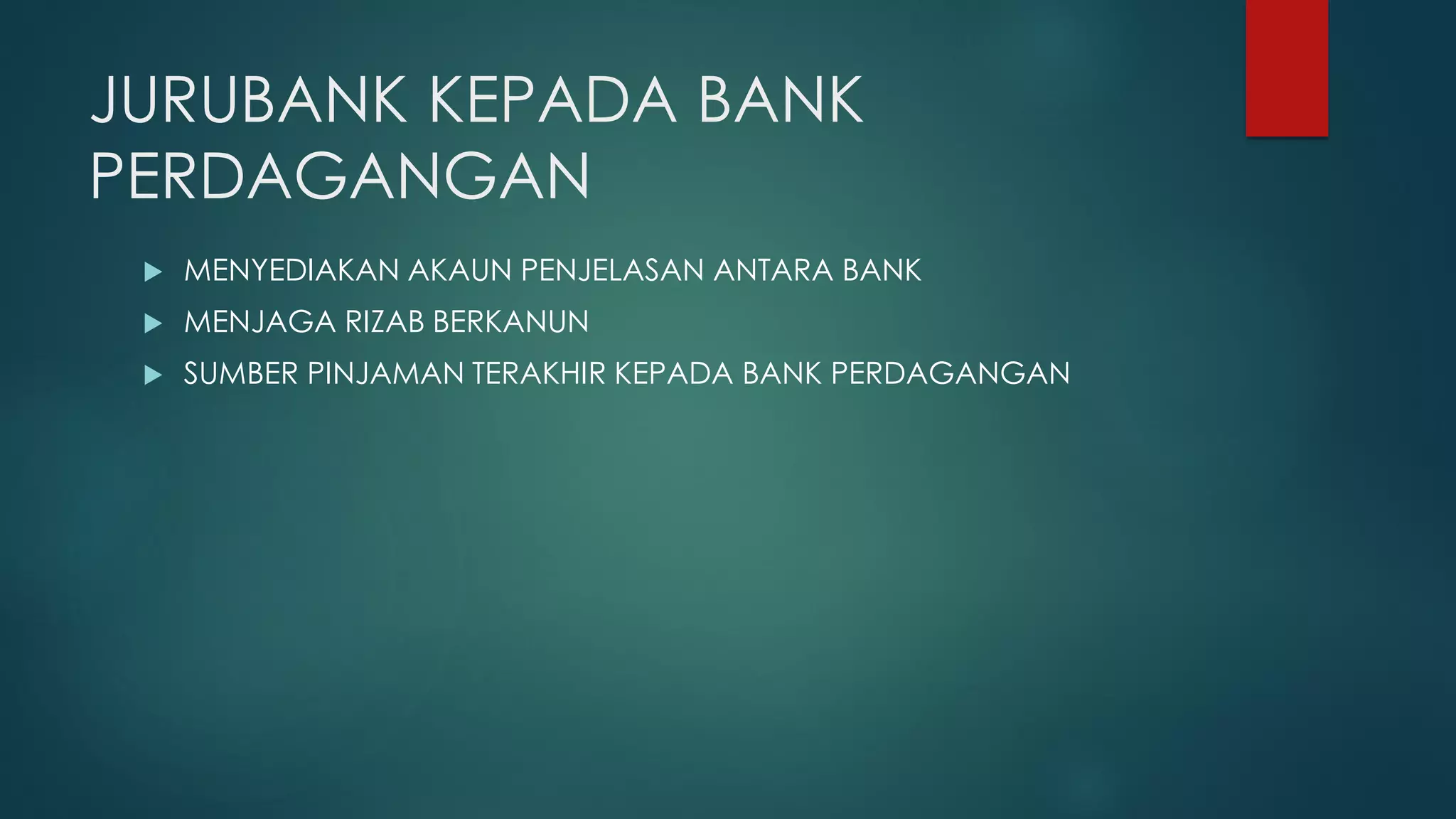 Fungsi wang dan fungsi bank pusat | PDF