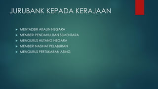 Fungsi wang dan fungsi bank pusat | PDF