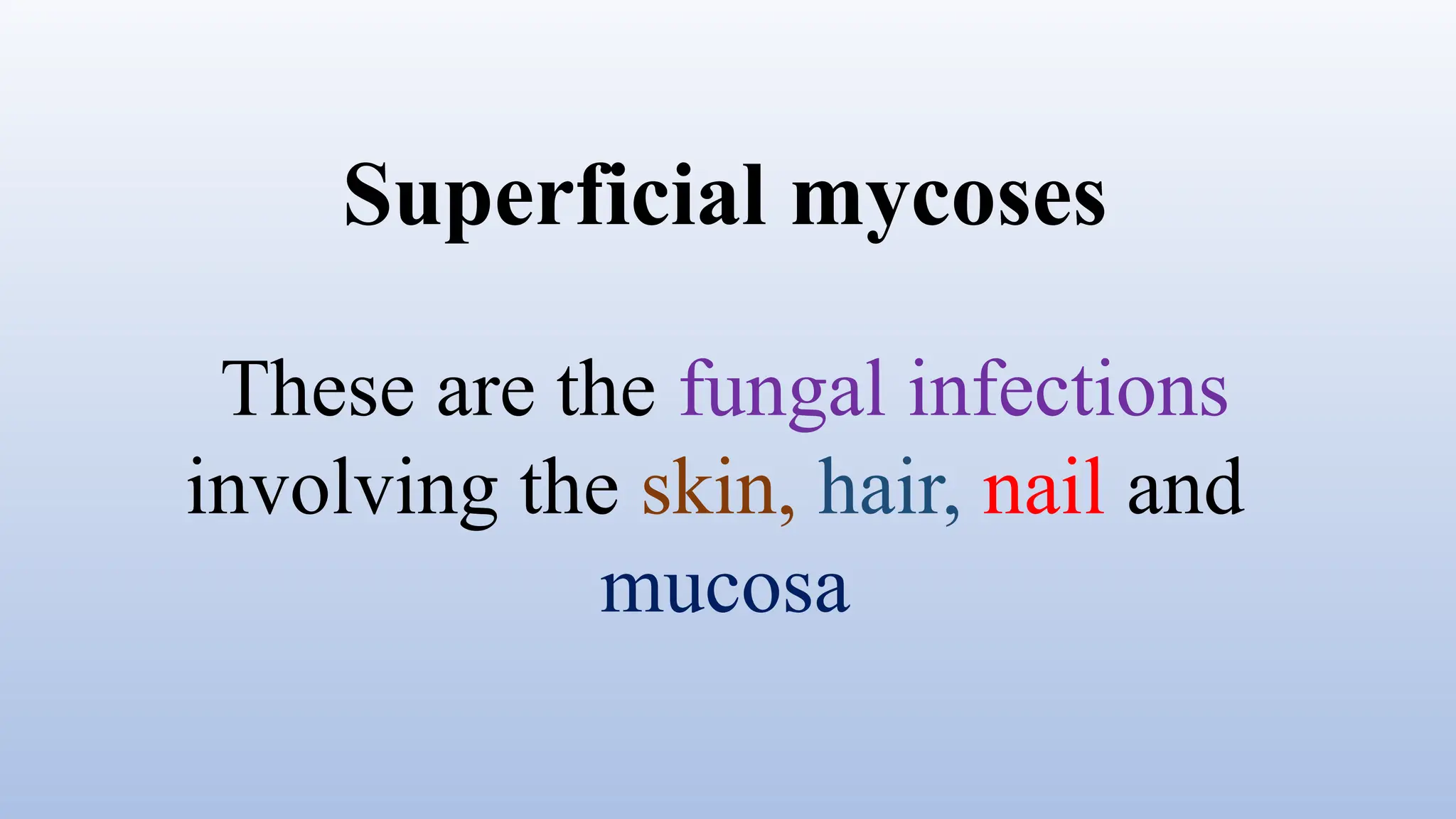 Superficial Mycoses (Dermatophytosis) Fungus iii.pptx