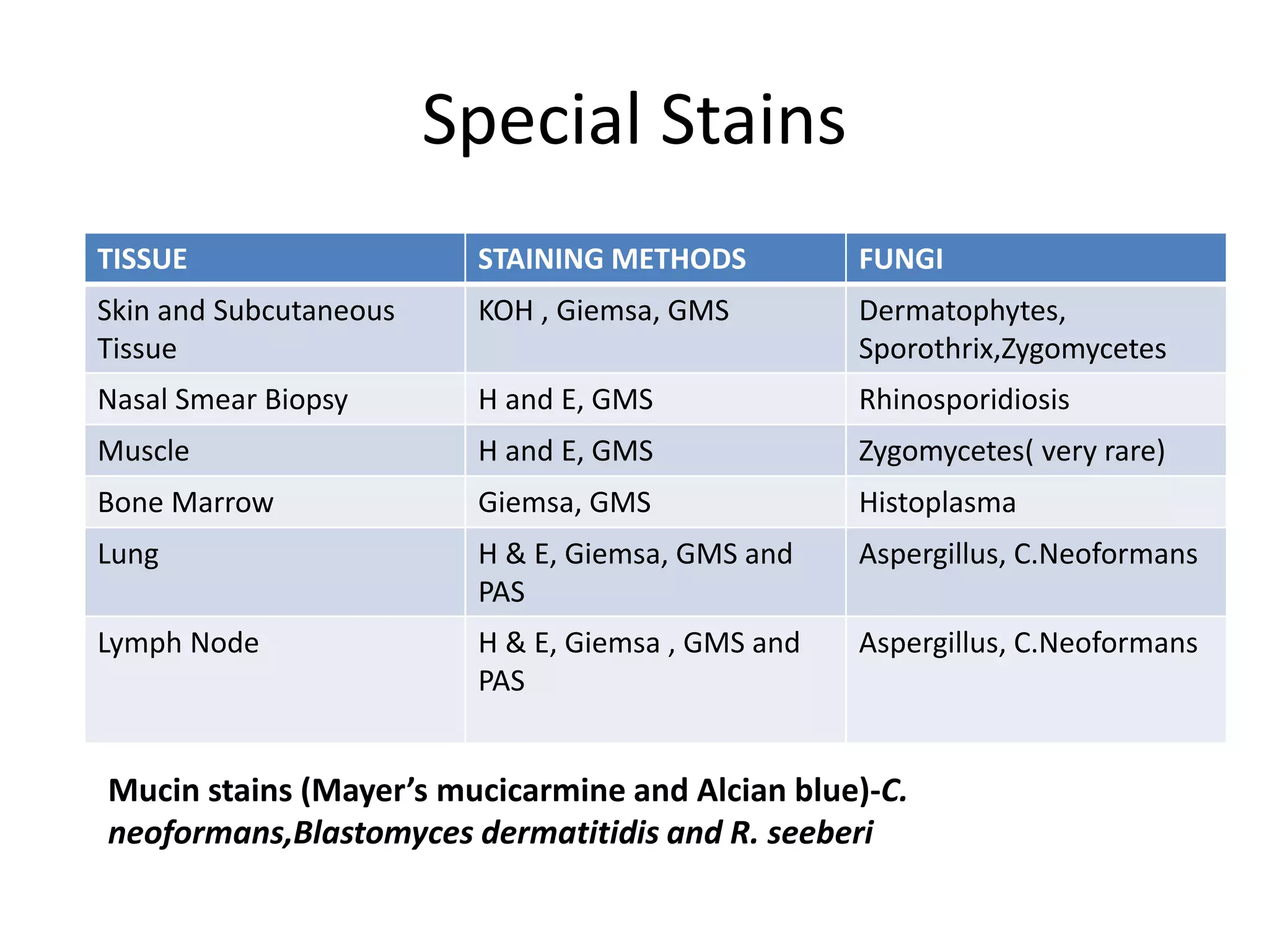 Fungus in histopathology | PPTX