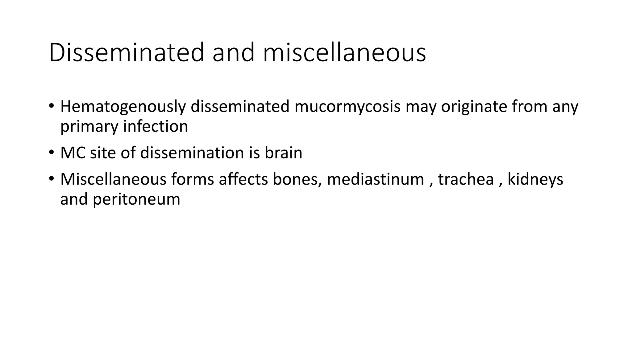 MYCOLOGY-MUCORMYCOSIS, ASPERGILLOSIS, CANDIDIASIS | PPTX
