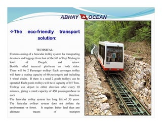Funicular railways Proposal ppt | PDF