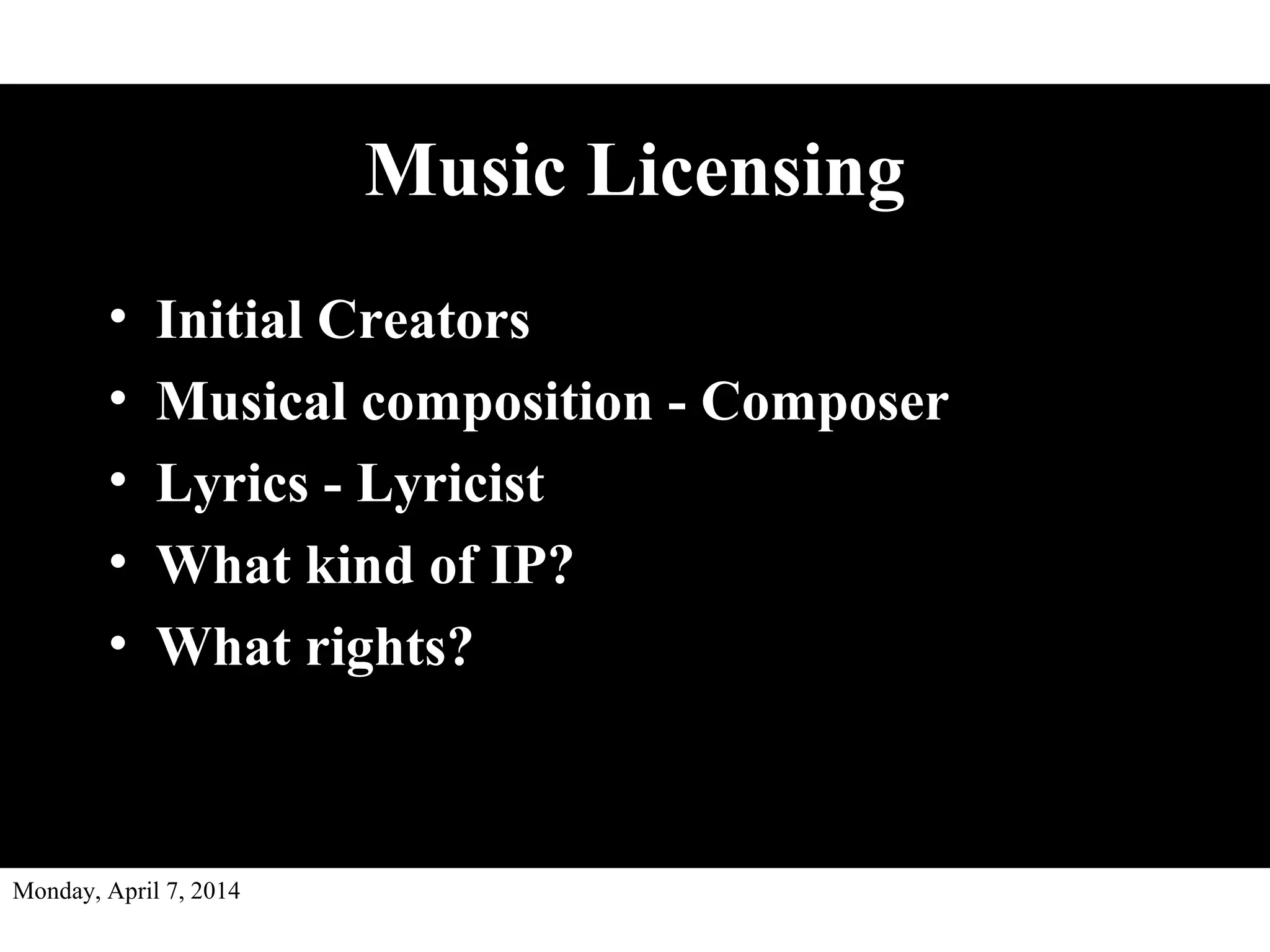 Fundamentals of IP and Licensing | PPT | Free Download