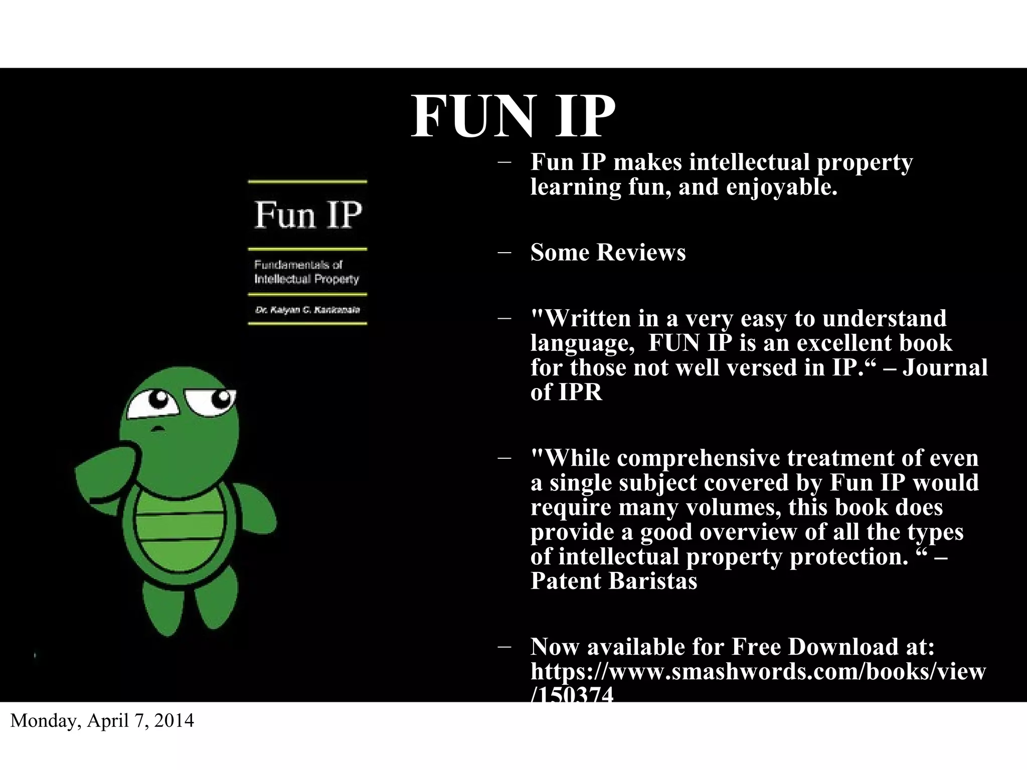 Fundamentals of IP and Licensing | PPT