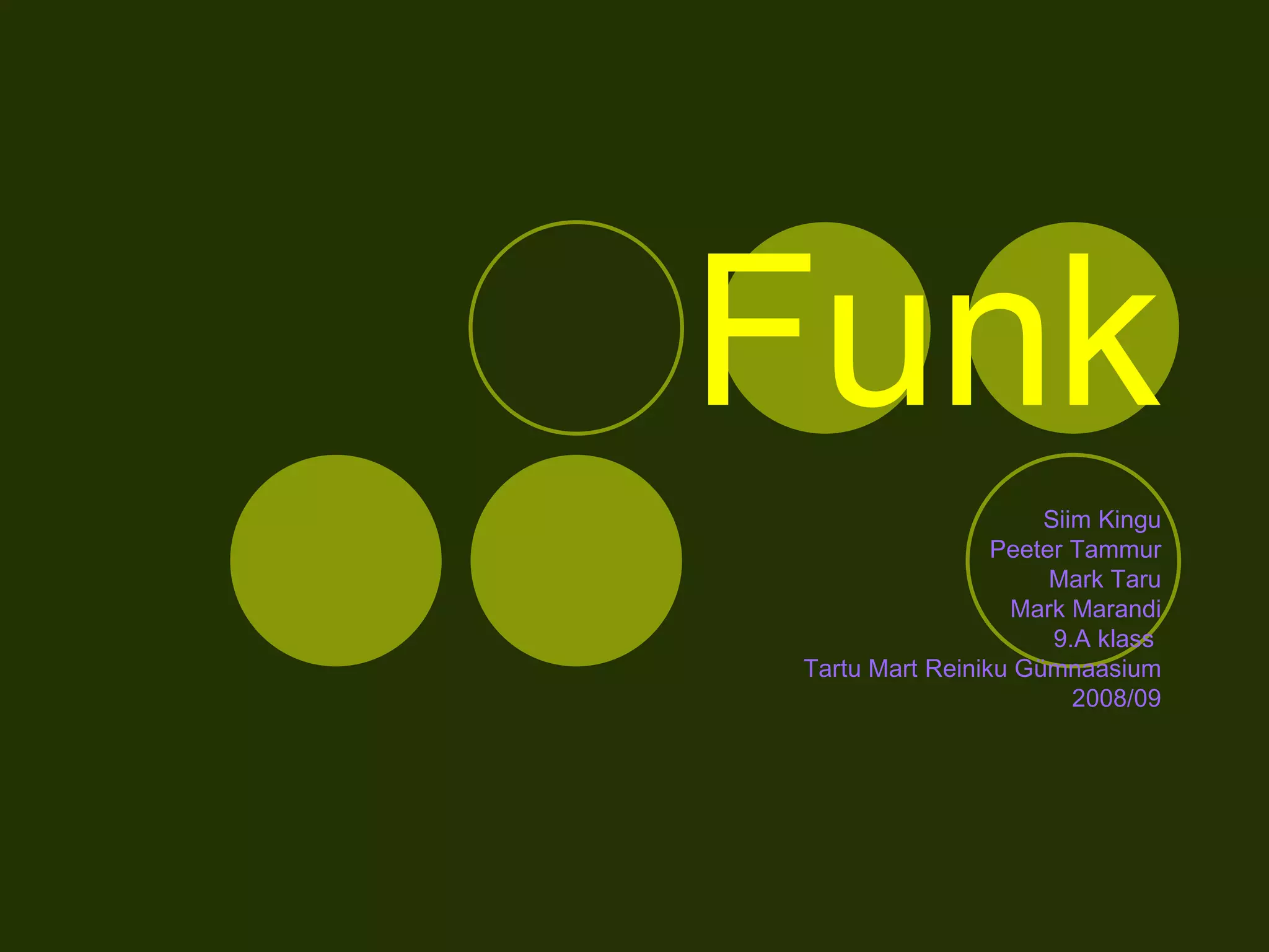 Funk | PPT
