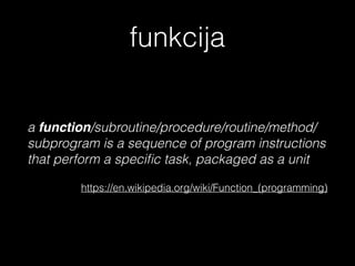 Funkcija, objekt, python | PDF