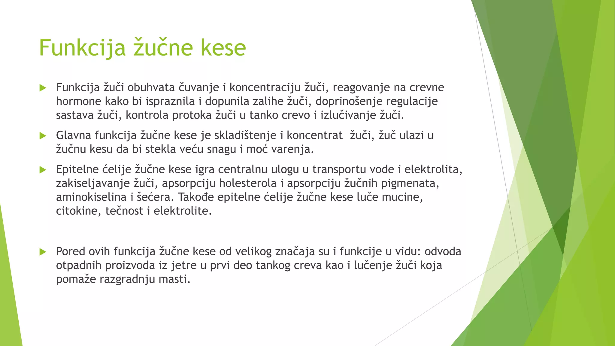 Funkcionalni značaj žučne kese.pptx