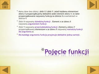 Poznaj funkcje | PPTX