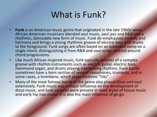 Funk Music | PPTX