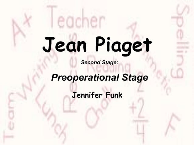 Jean Piaget | PPT