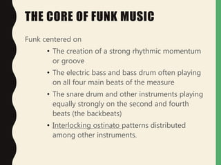 FUNK MUSIC | PPT