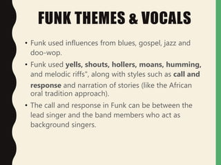 FUNK MUSIC | PPT