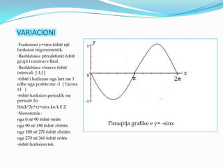 Funksione matematikore | PPTX