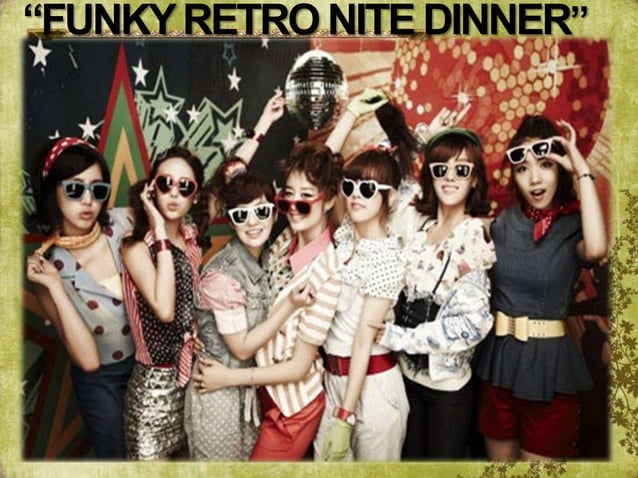 Funky Retro Nite proposal | PPT