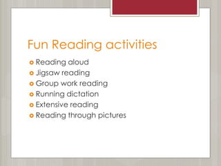 Fun English teaching and learning | PDF