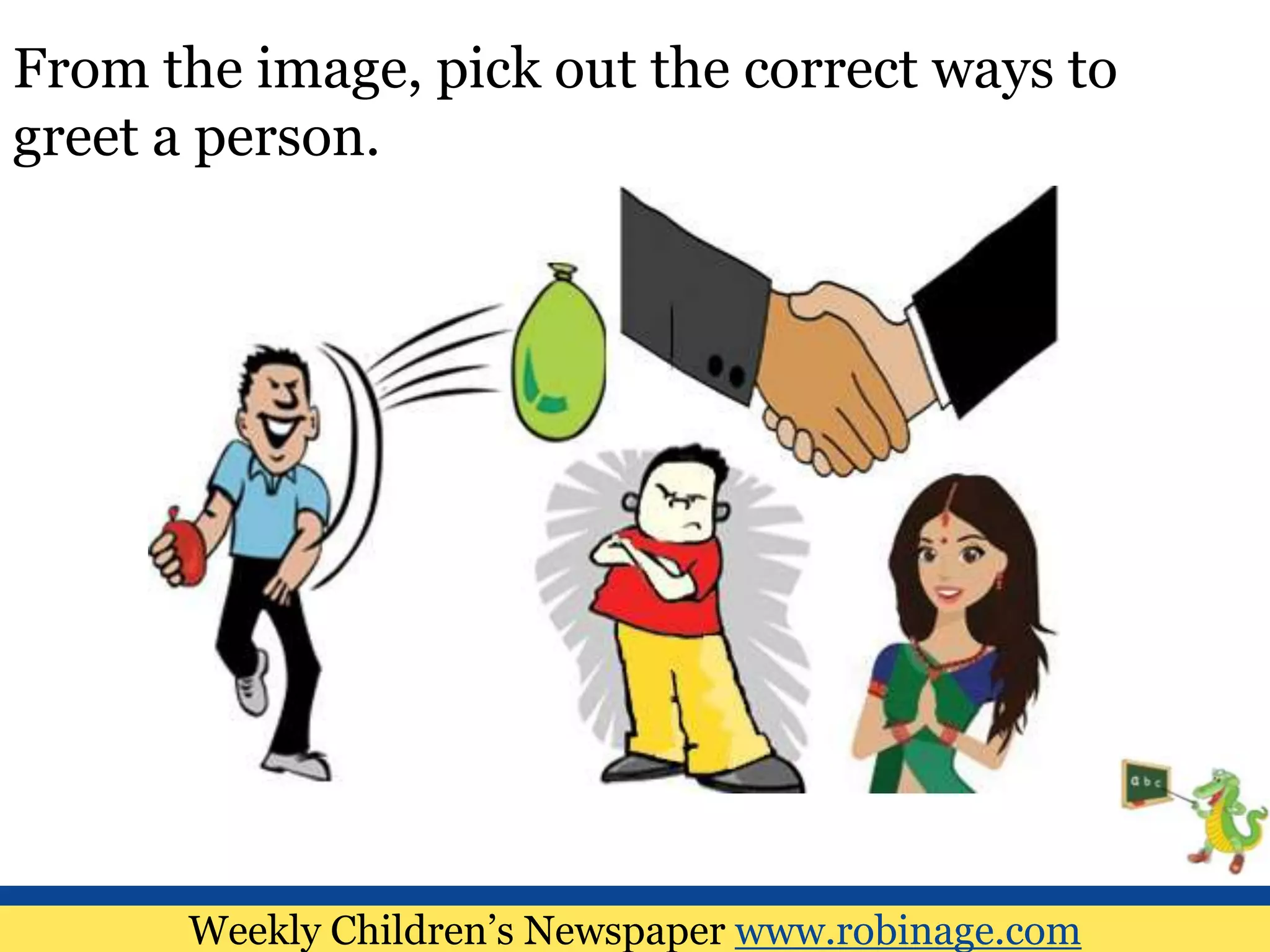 Fun Learning For Kids : Good Manners | PPTX