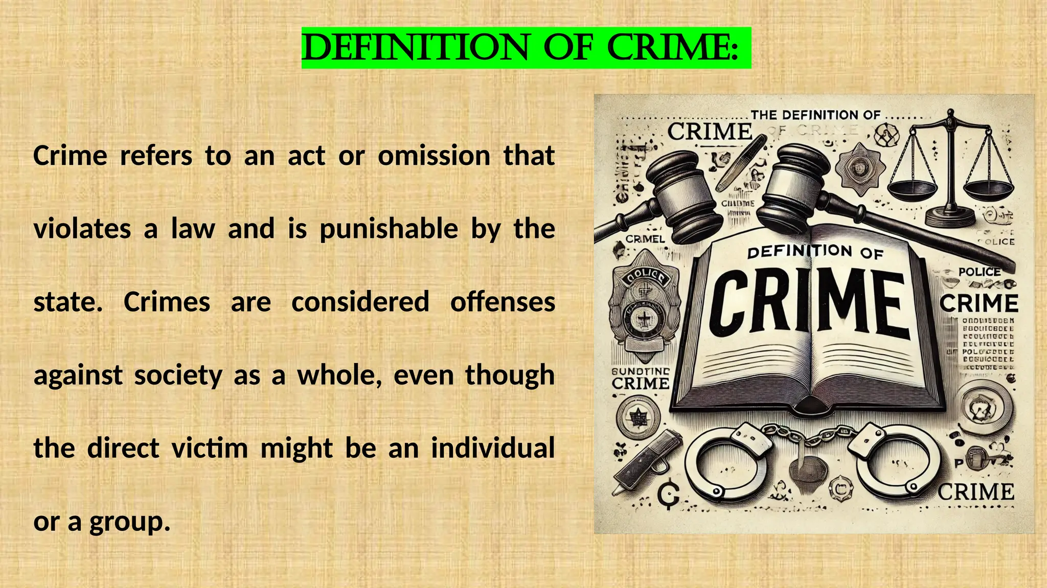 Fundamentals of Criminology: Basics.pptx