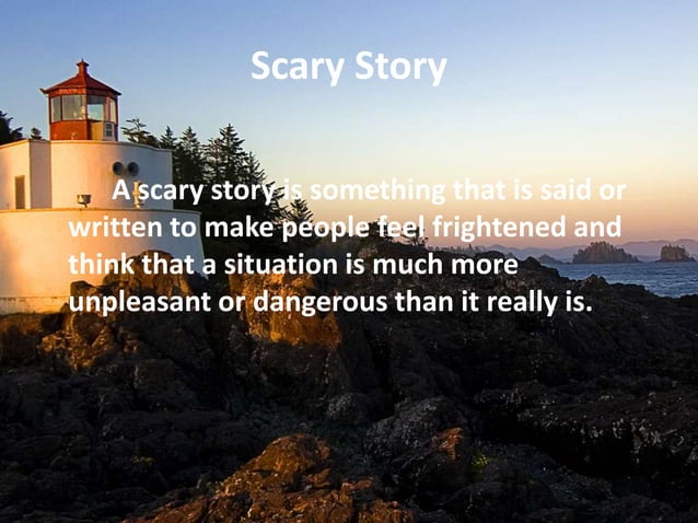 Funny Story / Spoof and Scary Story with Example [ Generic Structure ...