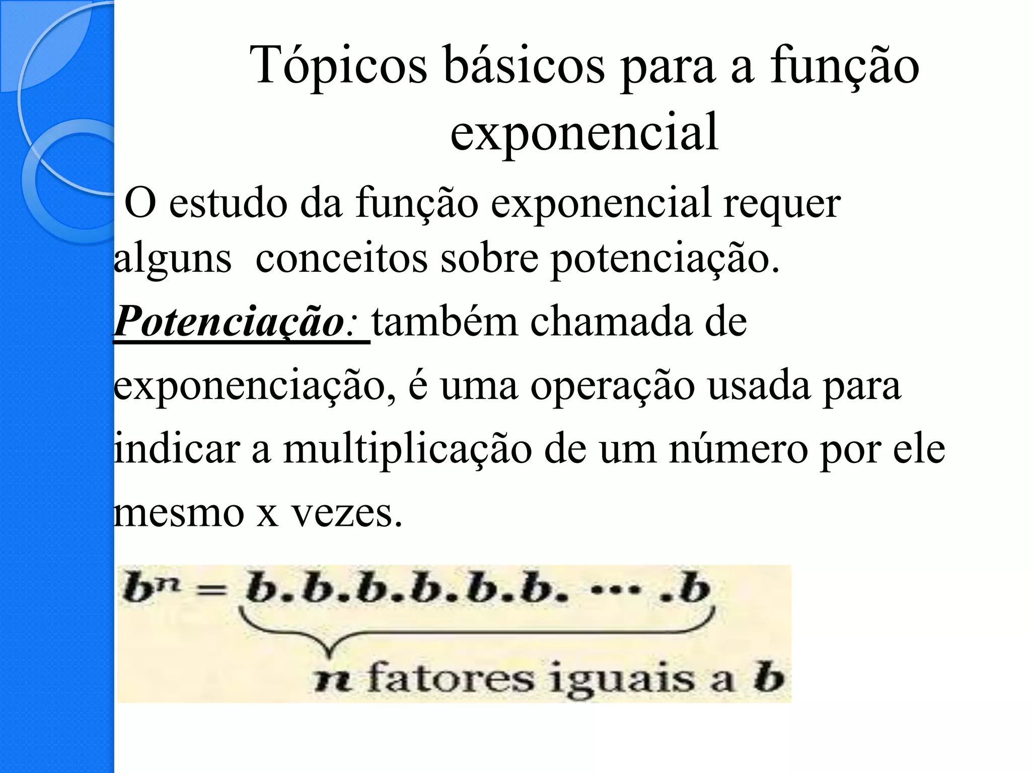 Função exponencial | PPT