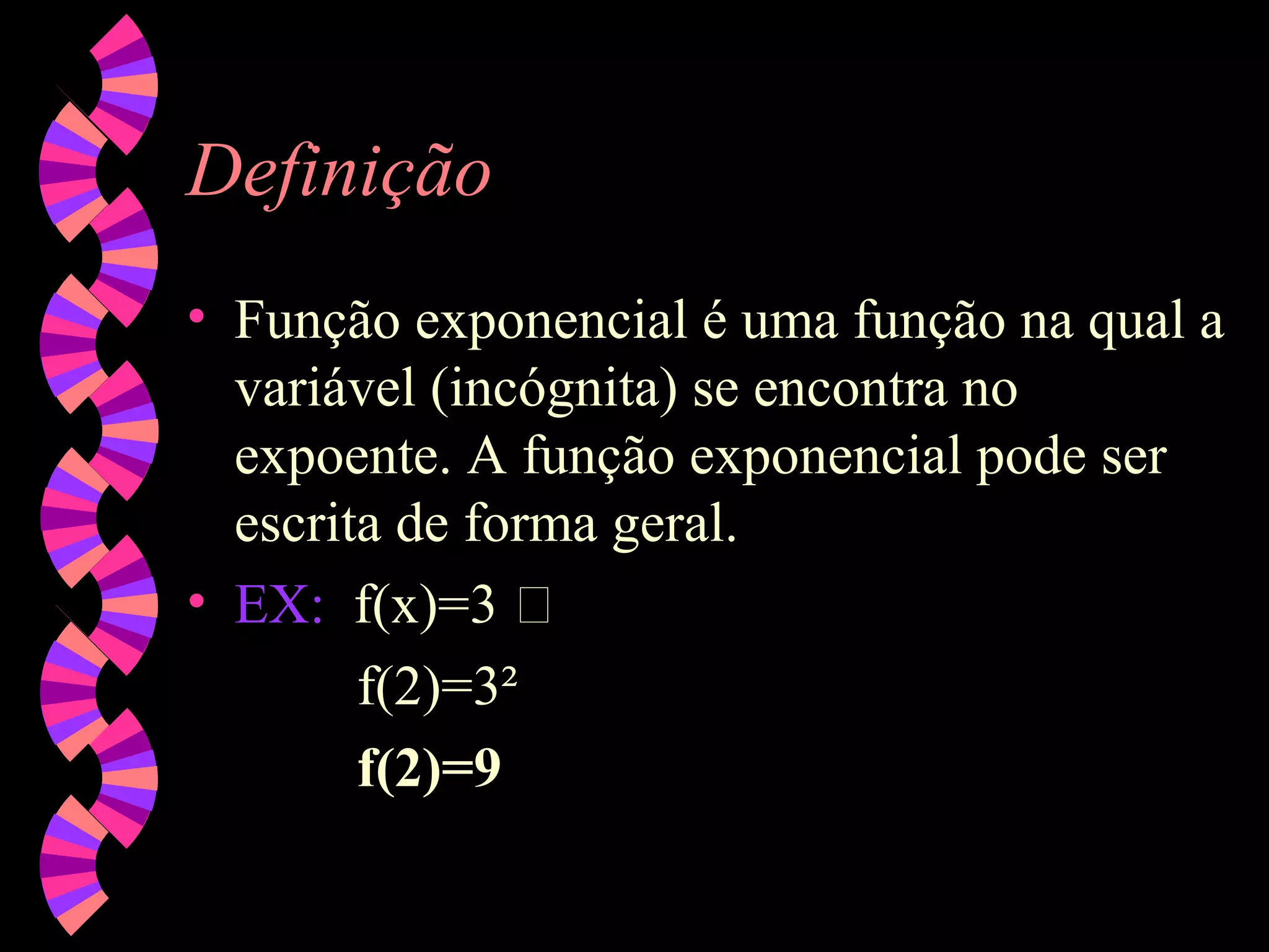 Função exponencial | PPT