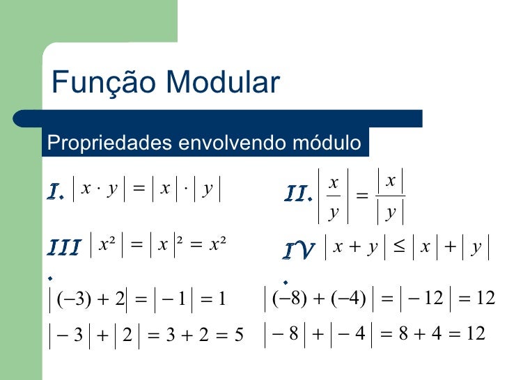Função modular