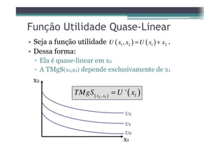 Função utilidade quase linear | PDF