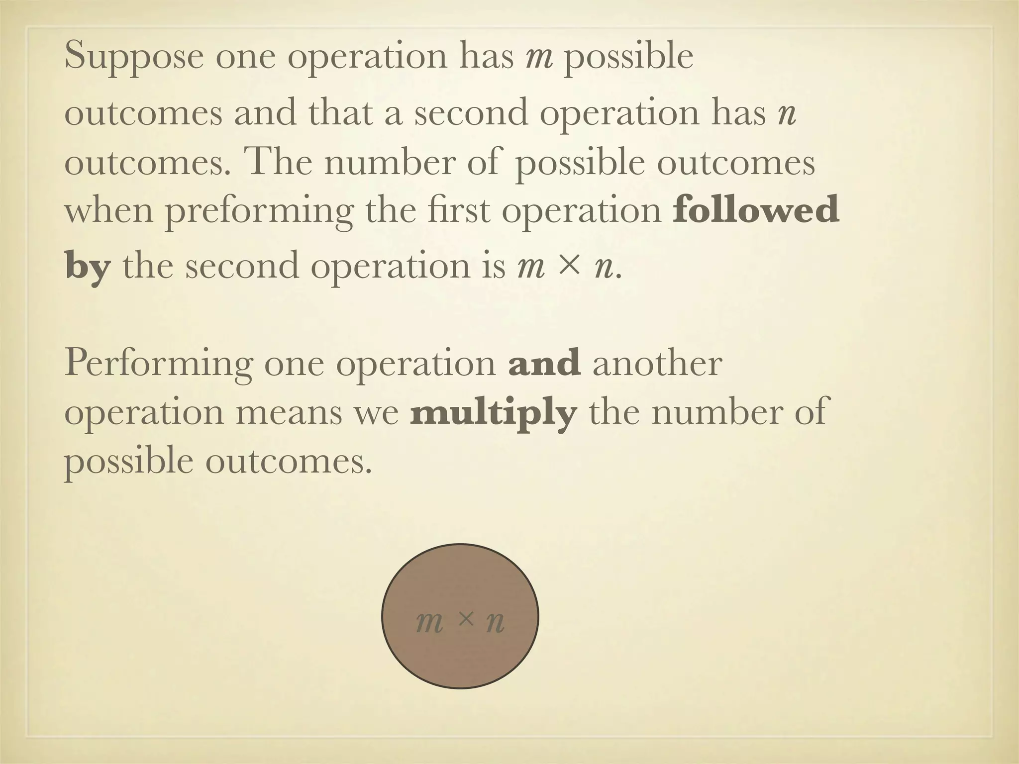 Fundamental Principle of Counting | KEY