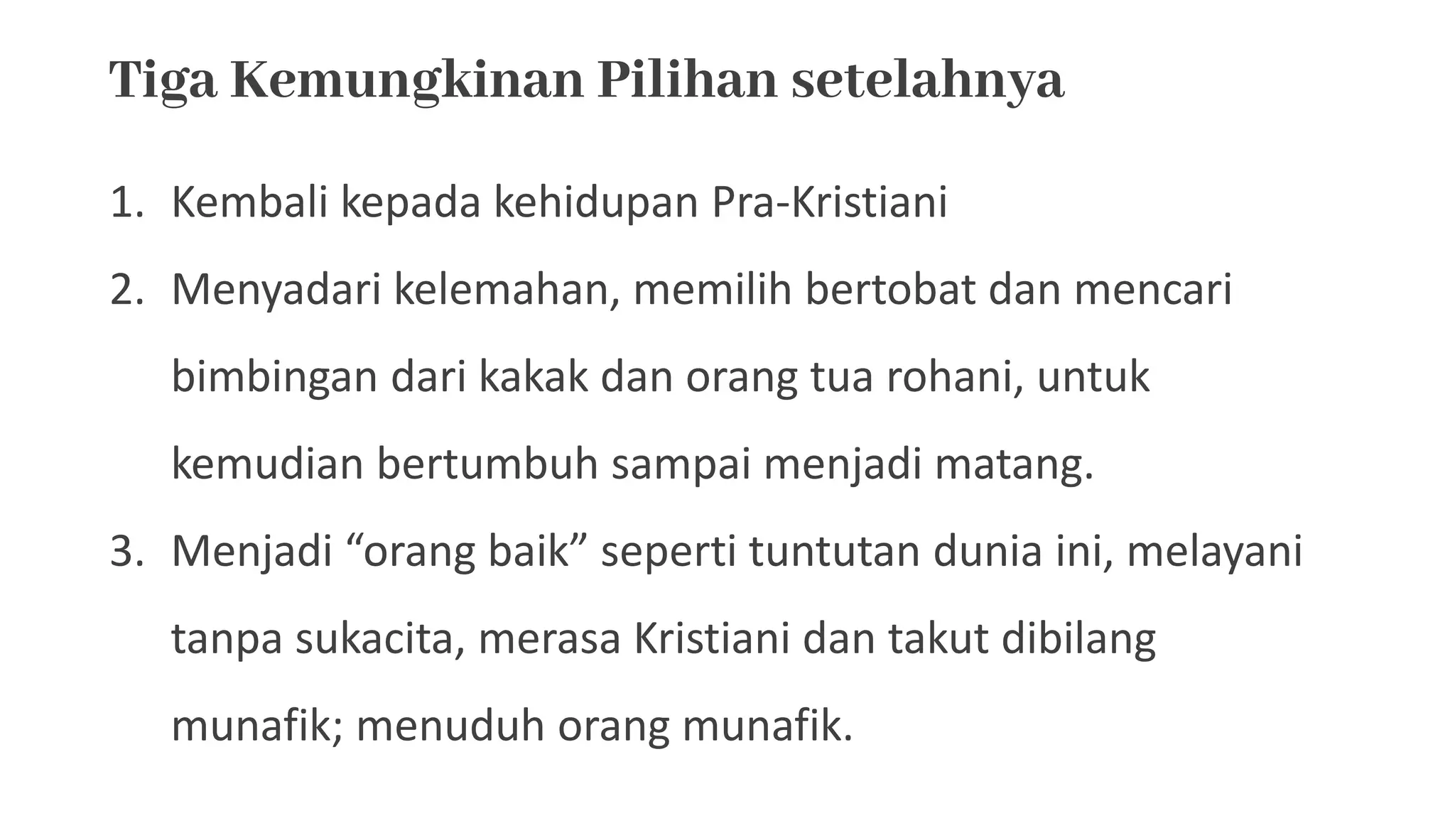 Dicari: Pemimpin Kristiani Autentik! | PDF