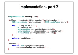 Objective-C funtime - know your runtime | PPT