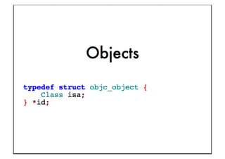 Objective-C funtime - know your runtime | PDF
