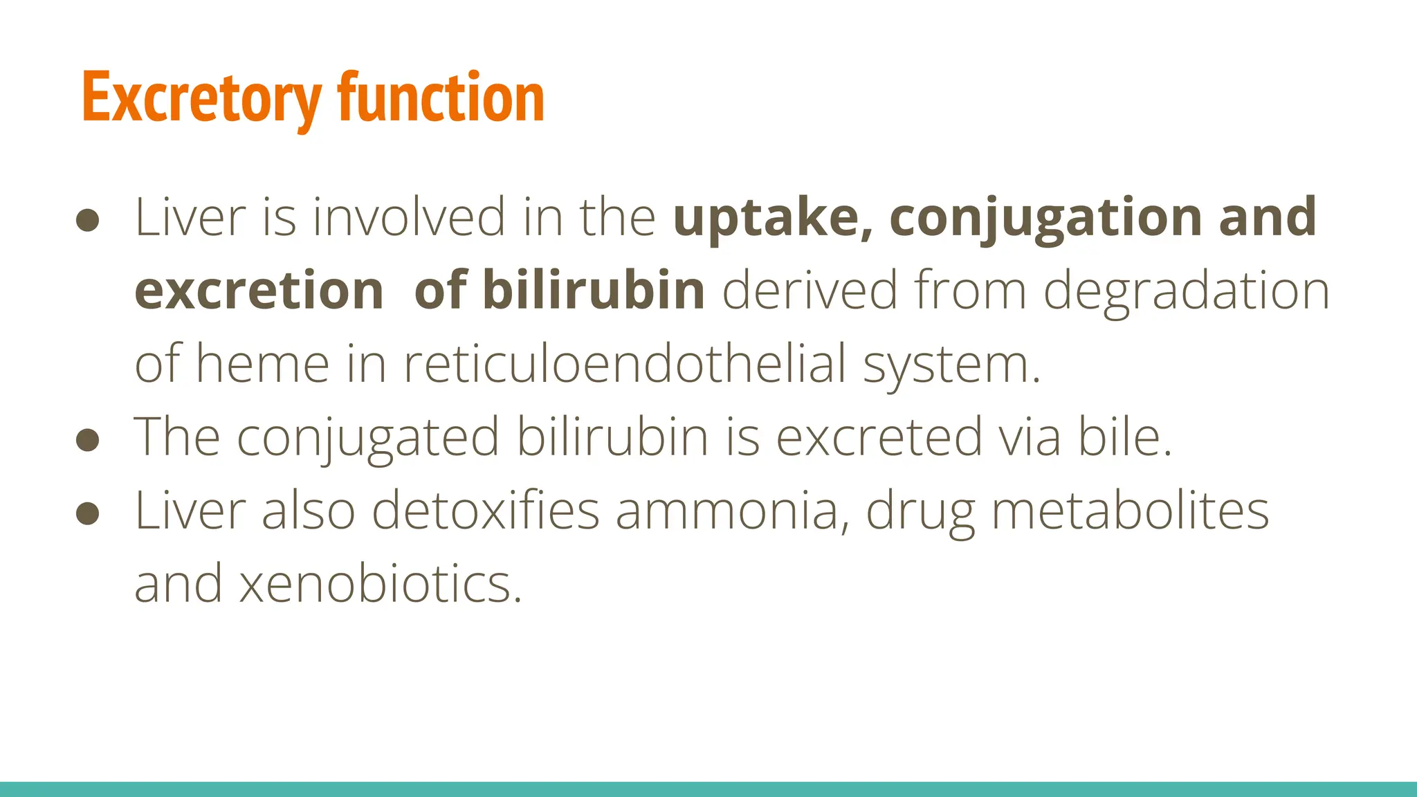 Funtions of liver and basic understanding | PPTX