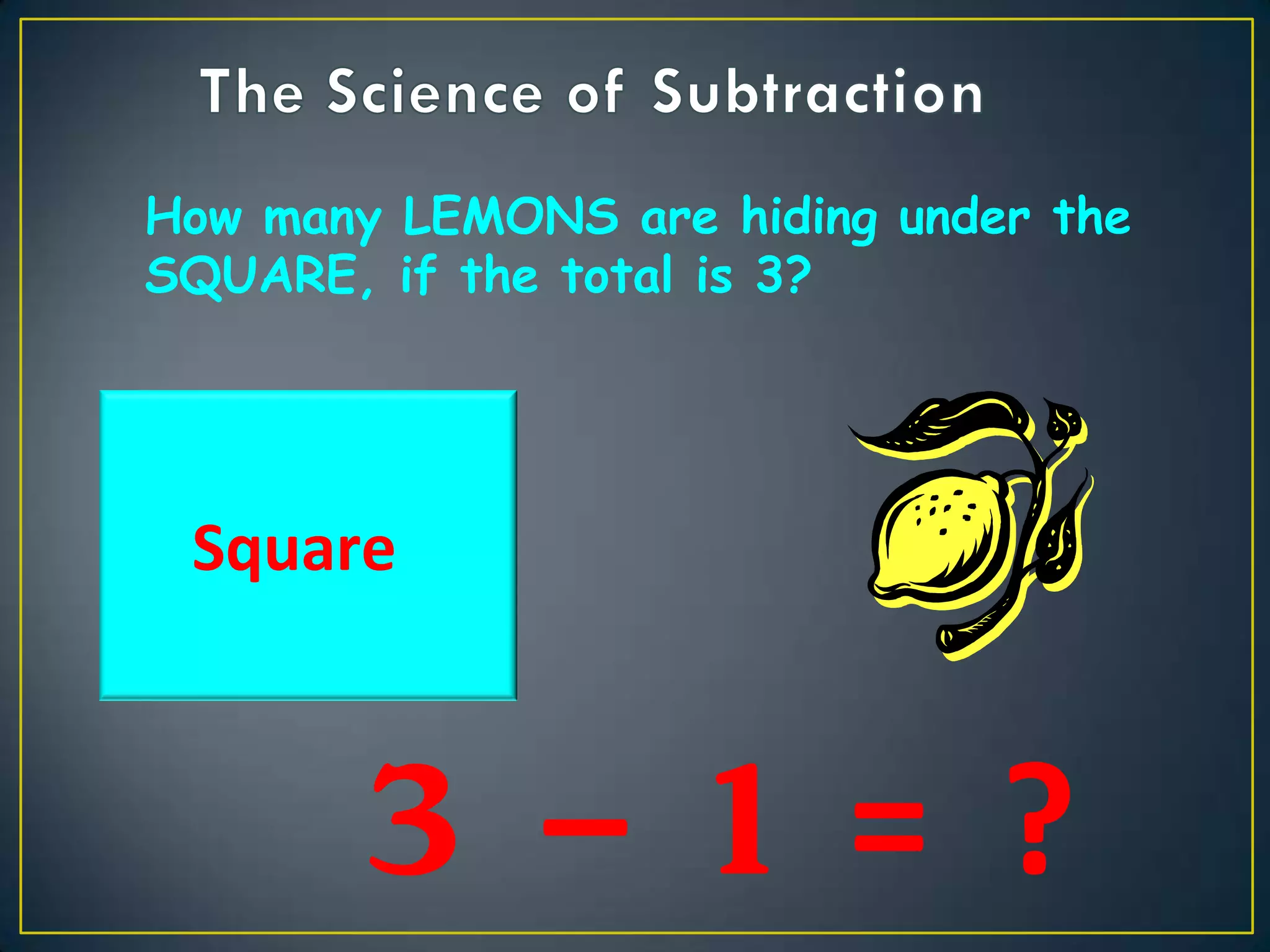 Fun with addtion and subtraction presentation | PPTX | Science