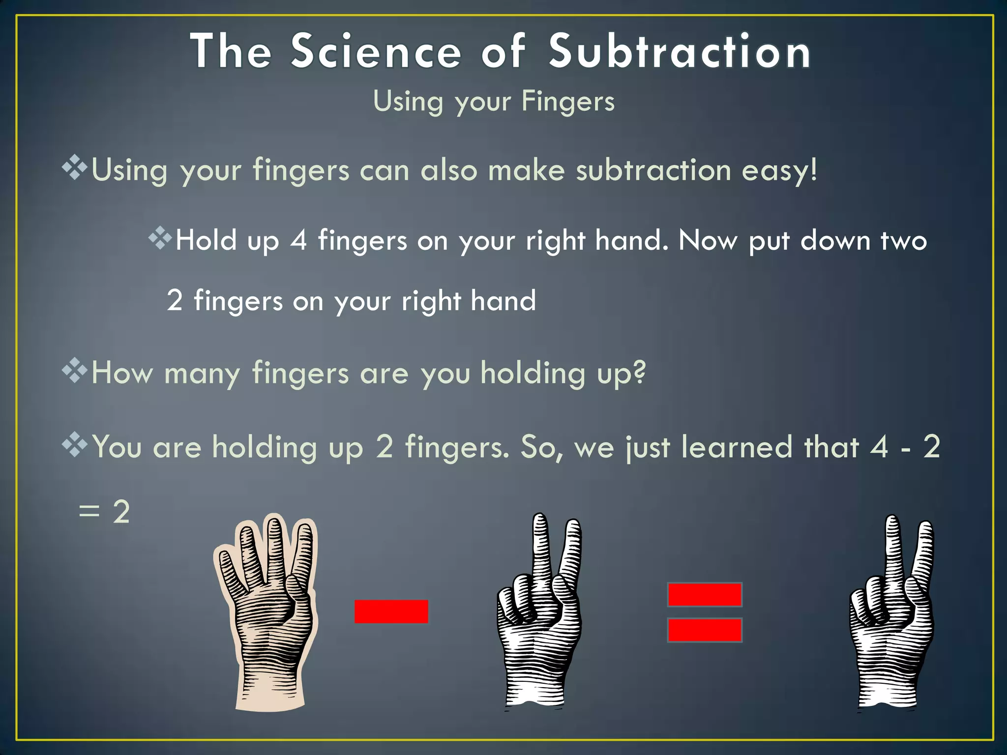 Fun with addtion and subtraction presentation | PPTX | Science