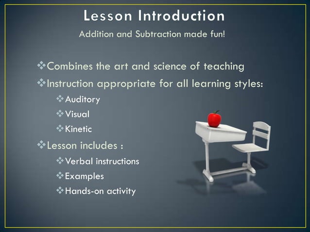 Fun with addtion and subtraction presentation | PPT